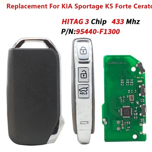 95440-F1300 Smart Remote Keyless Key Fob for 2019 2020 2021 2022 Kia ...