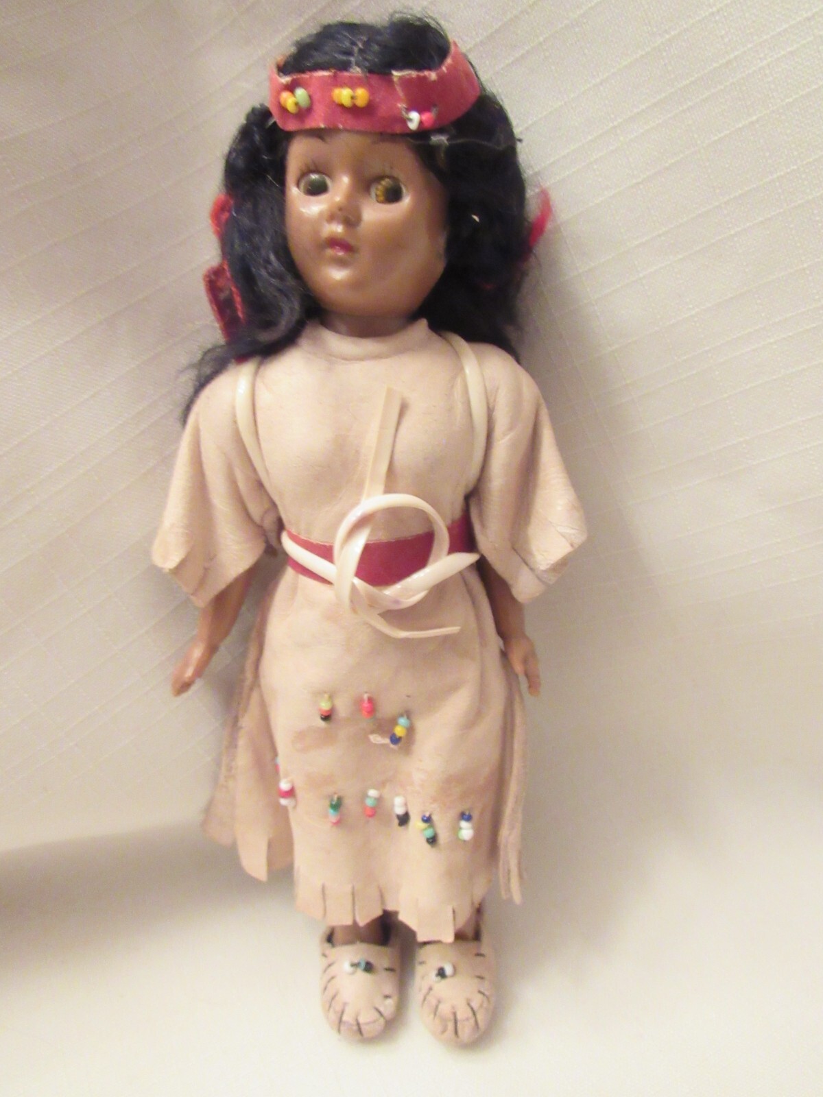 VINTAGE NATIVE AMERICAN SQUAW DOLL WITH PAPOOSE | eBay
