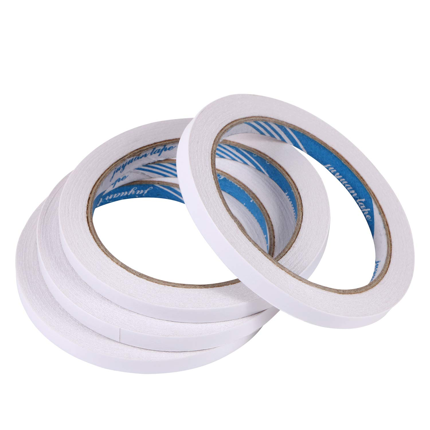 4 Rolls Double-Sided Tape Adhesive Sticky Tapes for Scrapbooking ...