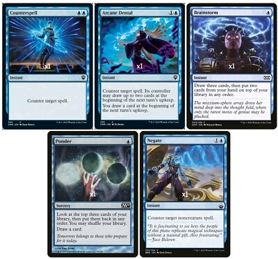 MTG Blue Commander Deck Staples Bundle (5 Cards) MINT | eBay