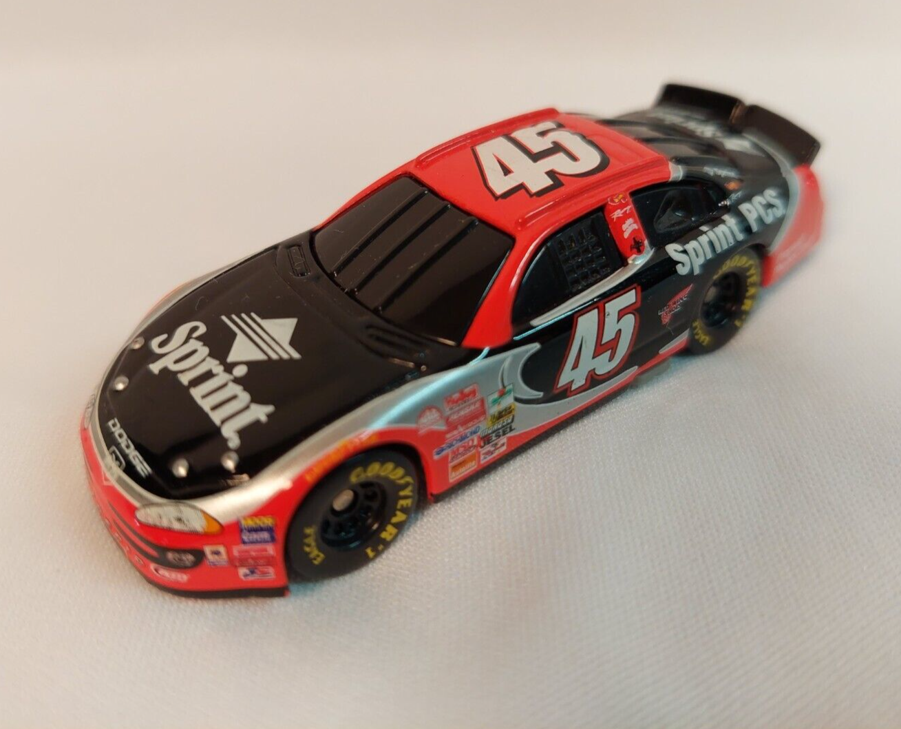 NASCAR Kyle Petty Sprint #45 1:64 Race Car Dodge Intrepid Vintage Die ...
