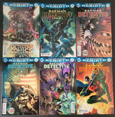 DETECTIVE COMICS #934-955 (2016) DC UNIVERSE REBIRTH BATMAN! FULL RUN ...