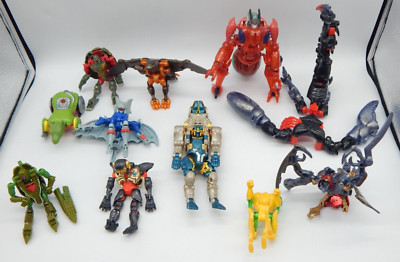 LOT OF 10 Vintage 1990s Transformers - Beast Wars Figures FOR Parts ...