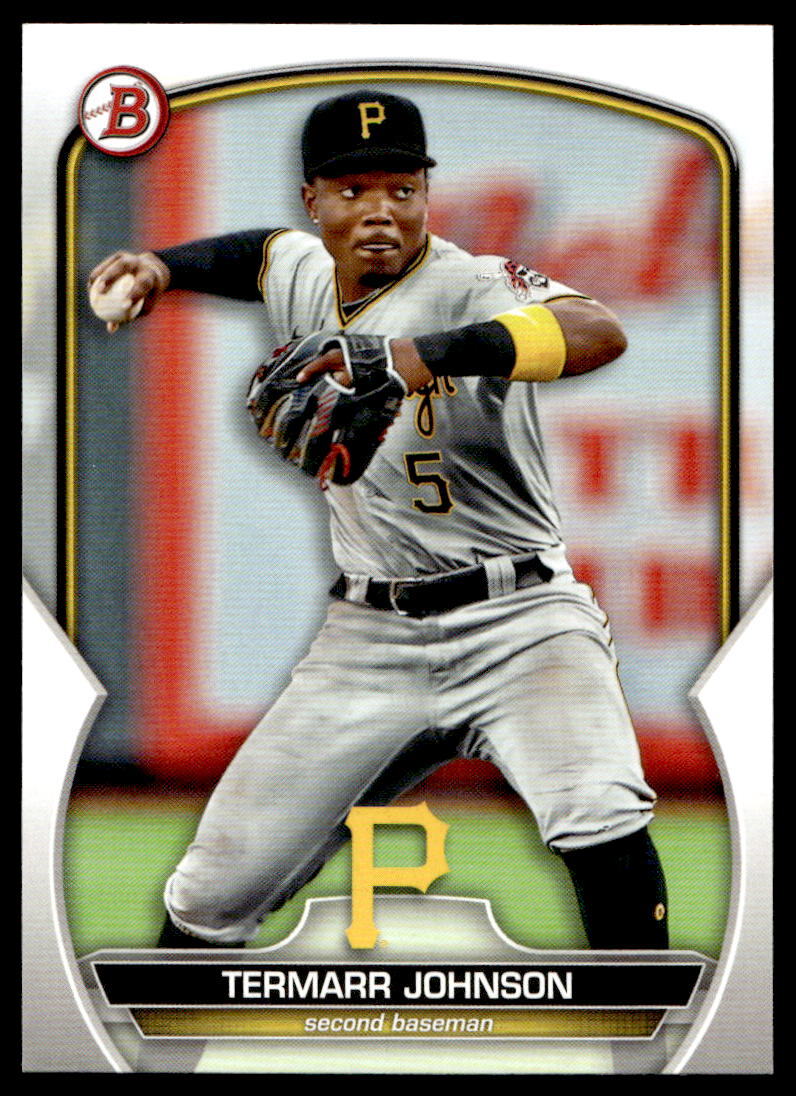 Termarr Johnson 2023 Bowman Draft BD-65 Pittsburgh Pirates Baseball ...