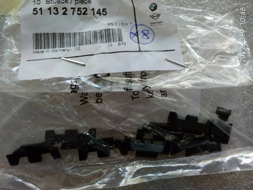 Mini Cooper Genuine NEW 8xClips for Mini R50 - R56 51132752145 | eBay