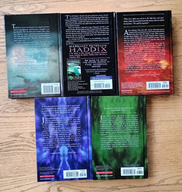 NEW The Missing Series Hardcover Book Lot Margaret Peterson Haddix ...