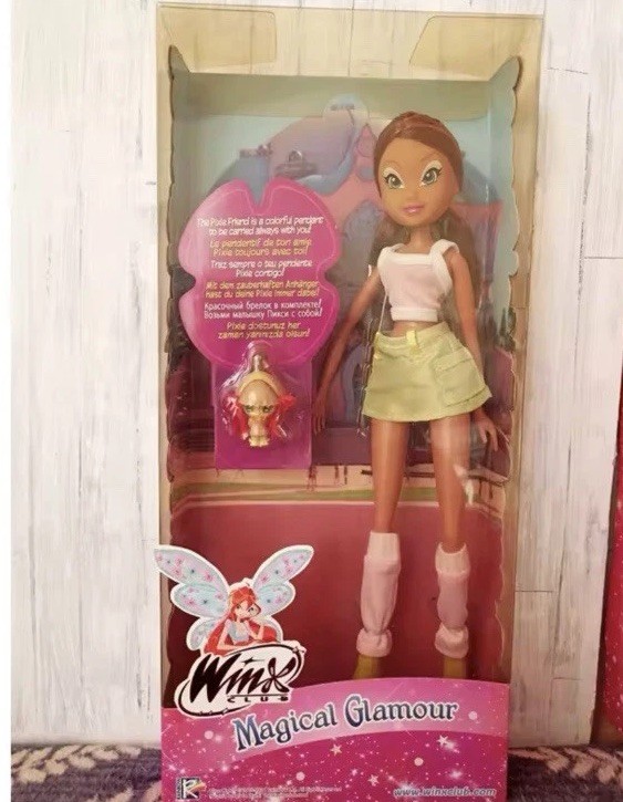 Winx Club Magical Glamour Layla Aisha Doll RARE NEW NRFB Fairy Simba ...