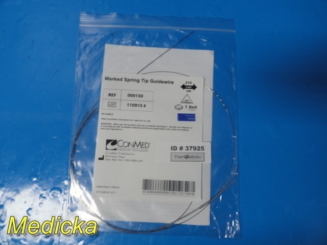 Conmed Marked Spring Tip Guidewire 210 cm Ref 000150 Lot 1109154 ...