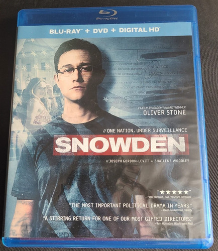 Snowden (2016) - Blu-Ray Disc - Excellent Condition | eBay