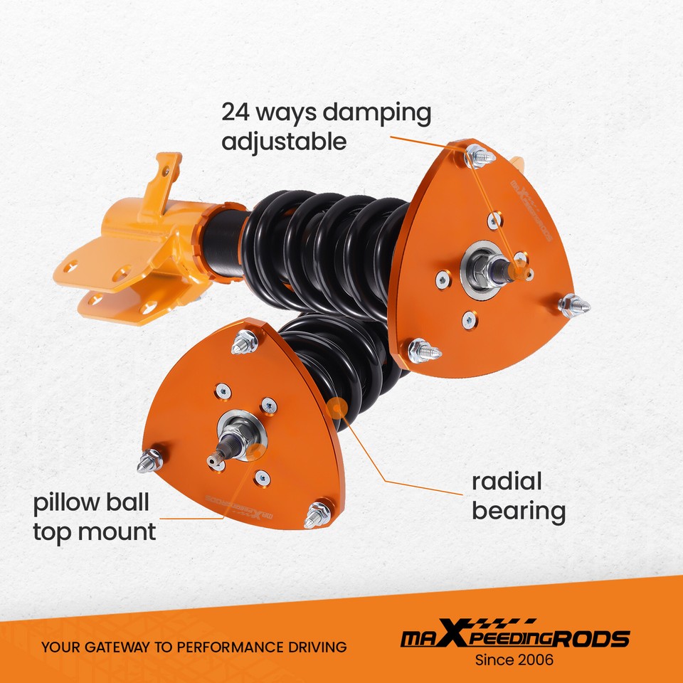 MaXpeedingrods 24 Way Coilover Lowering Kit For Subaru Impreza Wrx ...