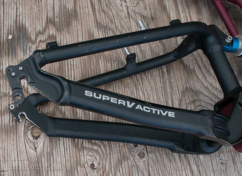 Vintage Cannondale Super V900 Comp MTB Bike FRAME HeadShok FORK ...