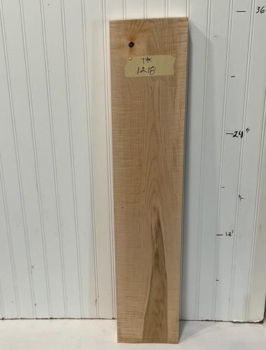 Thick Tiger Maple Wood Board, Resin Lumber, Curly Maple Plank | eBay