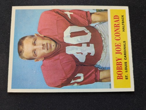 1964 Philadelphia Football Card # 170 Bobby Joe Conrad - St. Louis ...