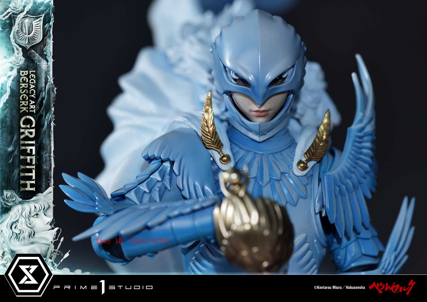 Prime 1 Studio LABR-02S Legacy Art Berserk Griffith Statue with Bonus ...