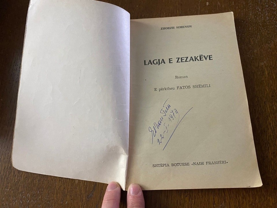 ALBANIAN BOOK LAGJJA E ZEZAKEVE #70 RARE OLD BOOK COMMUNIST ERA | eBay
