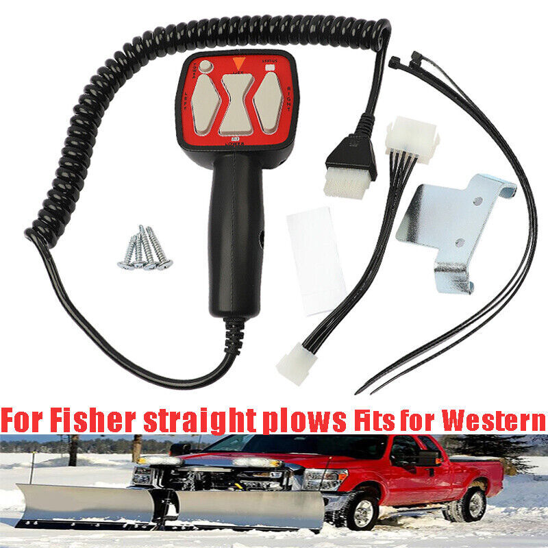 Snow Plow Controller 1306902 for Buyers Western 56462 Fisher 9400 6pin ...