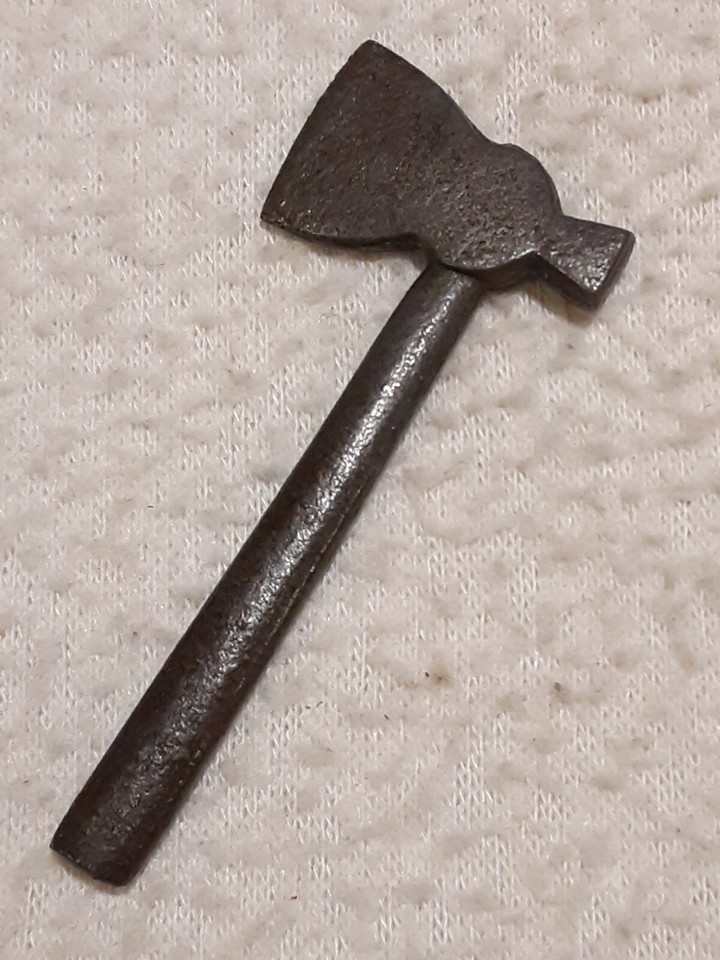 Vintage cigar box opener mini toy carpenter axe hatchet candy hammer | eBay