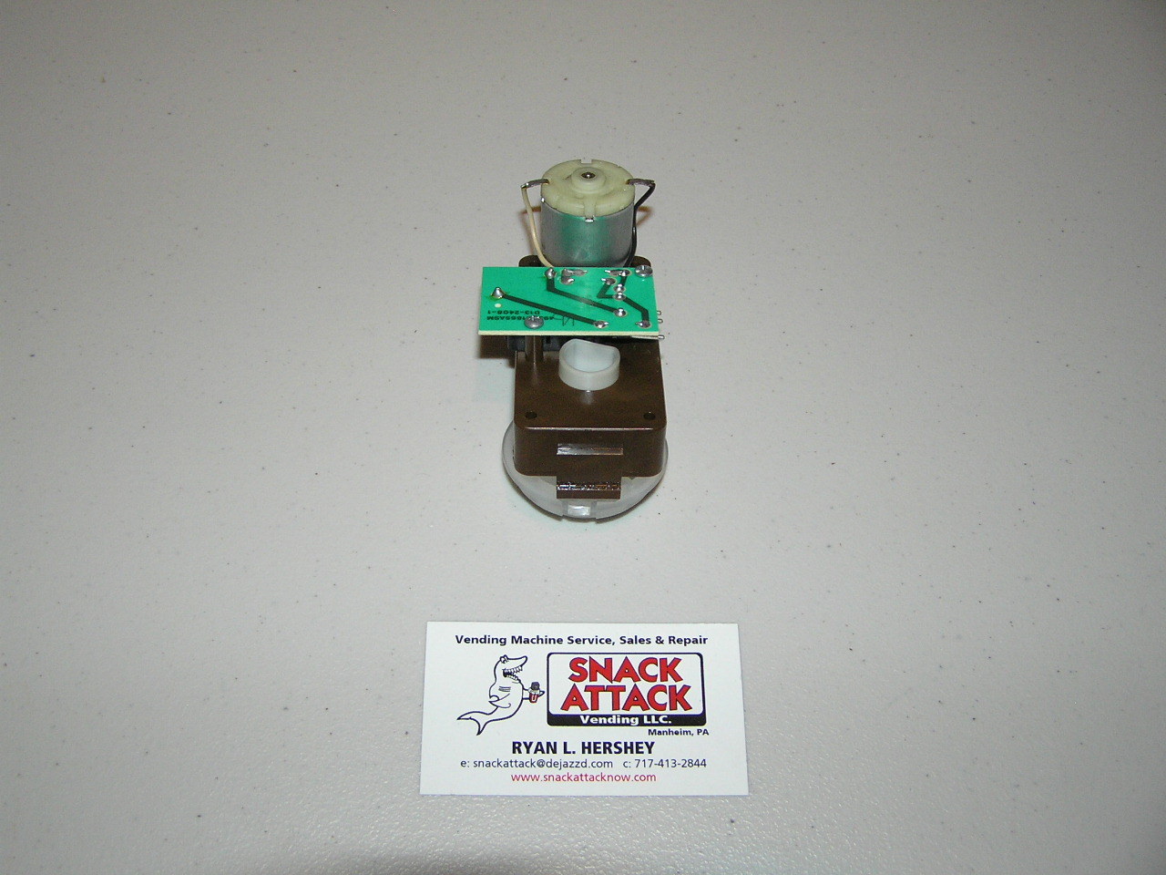 ROWE 5900 / 6800 SNACK VENDING MACHINE VEND MOTOR w / Coupling part ...