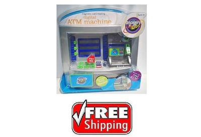 LARGE! Discovery 2005 Magnetic Card Reading ATM Machine Bank NEW SEALED ...