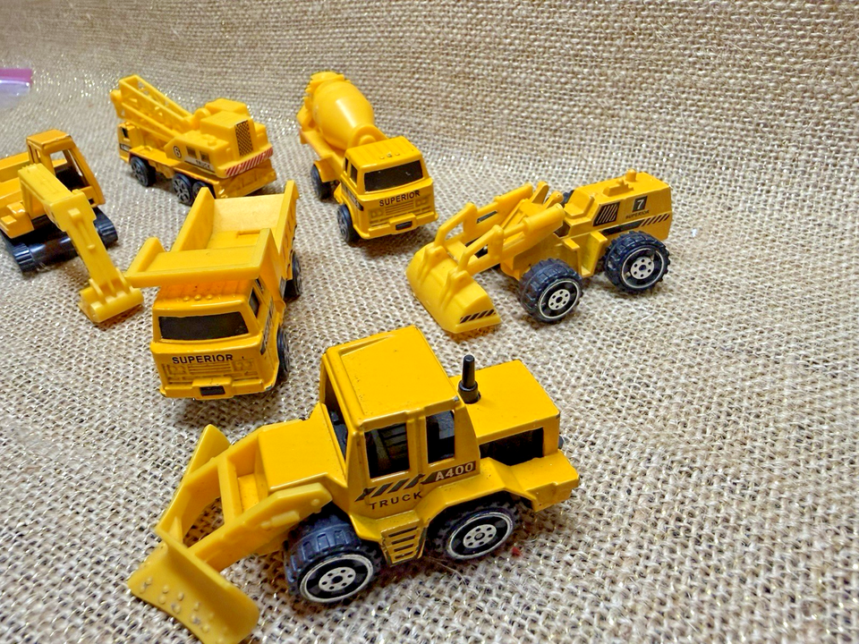 Vintage CAT Tonka Hot Wheels Maistro Construction Vehicles Lot of 13 | eBay