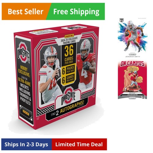 2025 Panini Ohio State Hobby Box Collegiate Trading Cards | eBay