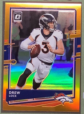 2020 Donruss Optic Football #32 Drew Lock Orange Prizm /199 | eBay