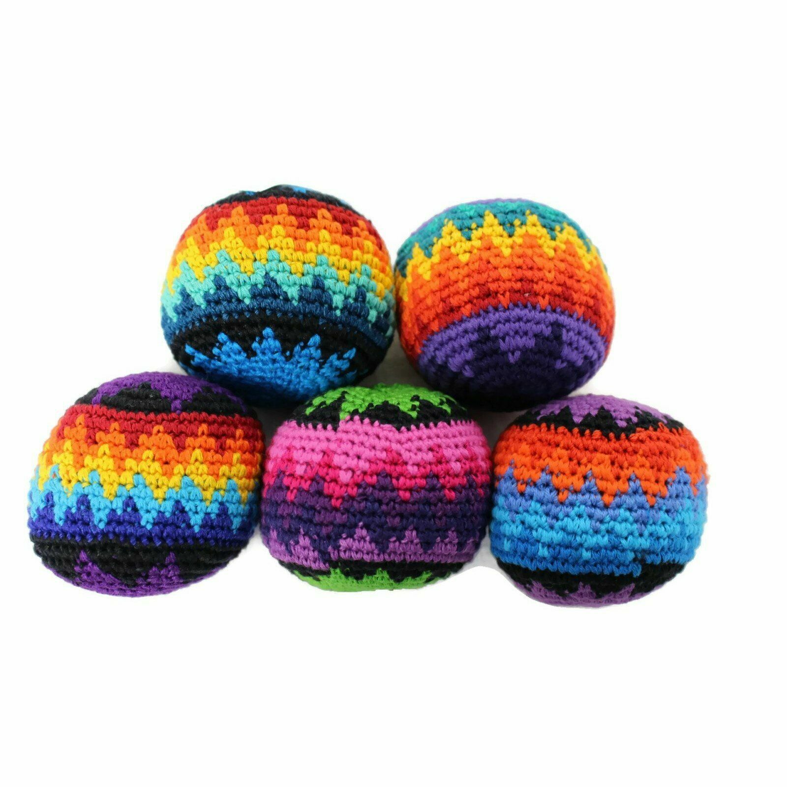 6 Juggling Balls Classic Bean Bag Set Juggle Magic Circus Beginner Kids ...