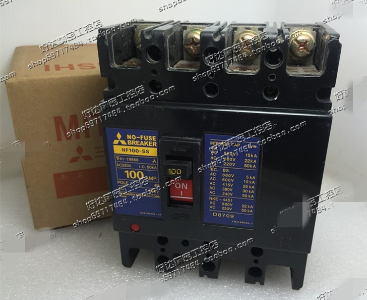1pcs New MITSUBISHI NF100-SS 4P 100A | eBay