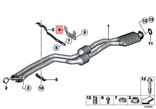 Genuine BMW X1 E84 E90 E91 E92 E93 325xi 328i 328xi 330xi Bracket ...