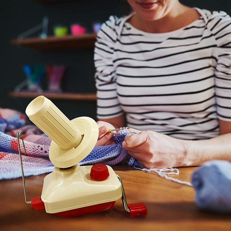 1 Piece Swift Convenient Ball Winder Yarn Roller Machine Yarn Cake ...