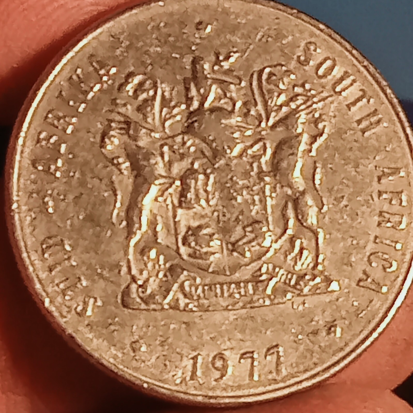 1977 1 RAND SOUTH AFRICA..RARE..FOR COLLECTOR | eBay