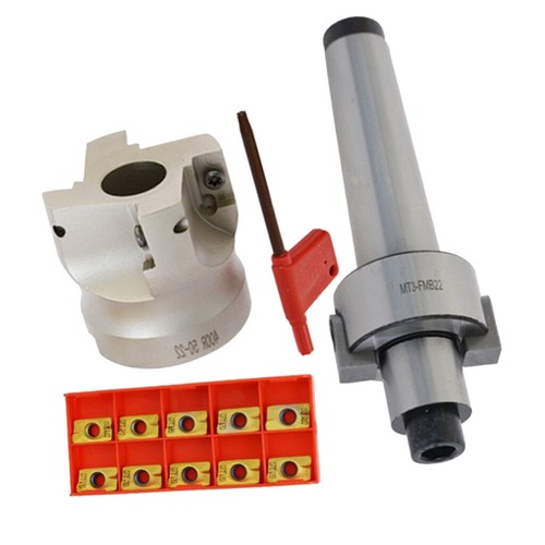 MT3-FMB22 Milling Tool Handle Mill Cutter 10pcs APMT1604 Inserts Sets ...