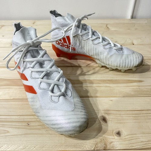 Miami Hurricanes adidas Prime Knit Football Cleats Team Issued #52 Men ...