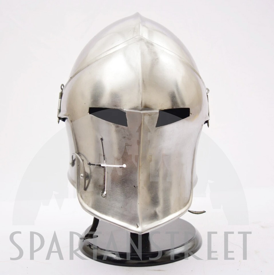 Medieval Crusader Templar Helmet Warrior Costume Medieval LARP CollectibleHelmet | eBay