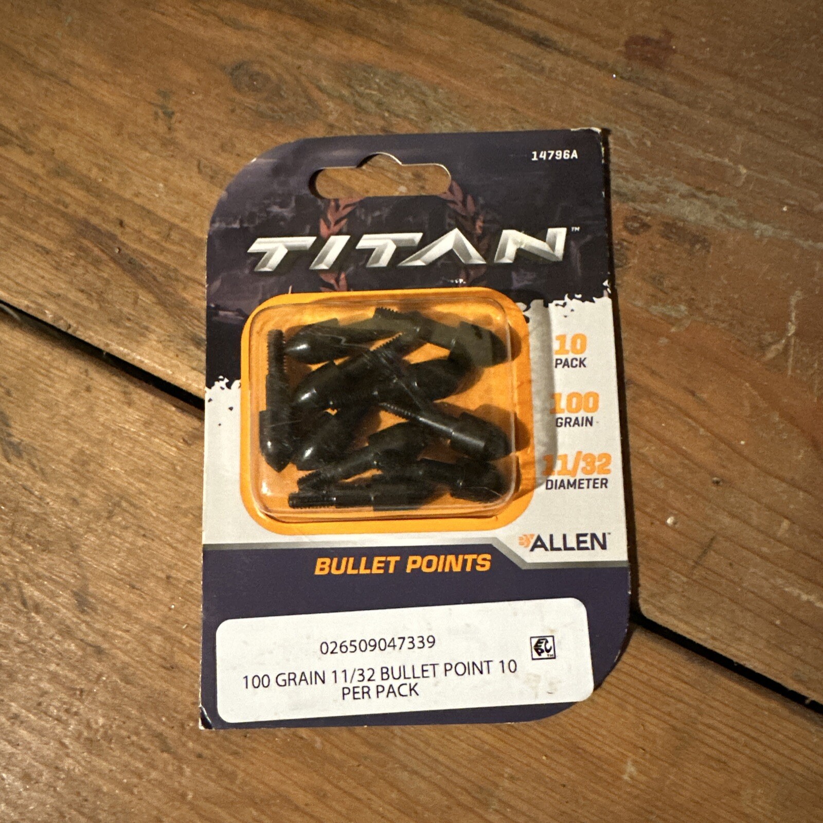 TITAN+Bullet+Points+10pk+100+Grain+11%2F32+by+Allen for sale online | eBay