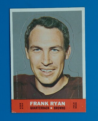1968 Topps Stand Ups Football #21 Frank Ryan | eBay