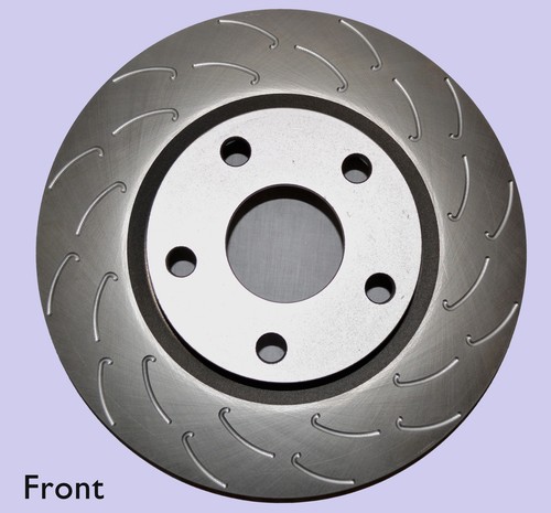 COMMODORE VE V8 SS & WM SLOTTED DISC BRAKE ROTORS J HOOK PERFORMANCE ...