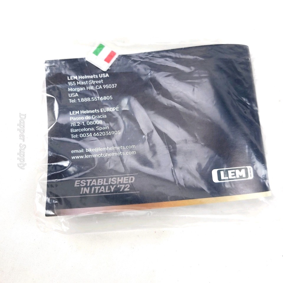 LEM Aprilo Modular Motorcycle Helmet Medium Blue/Black Dual Visor New ...