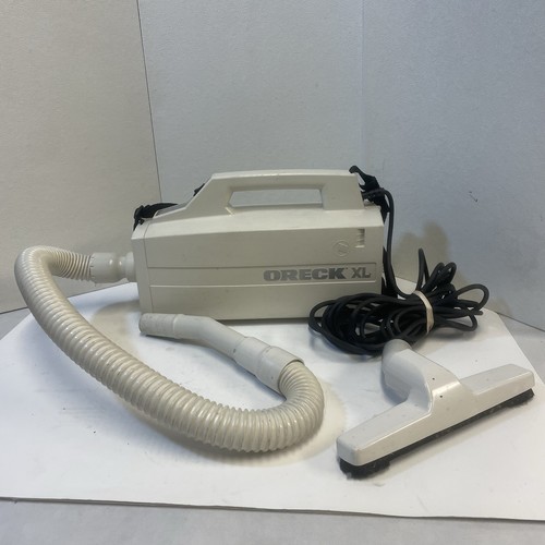 Oreck XL Compact Handheld Canister Vacuum Cleaner White Model RBB870-AW ...