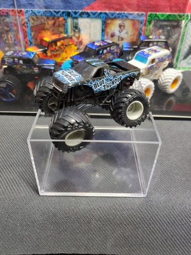 Monster Jam 1:64 Blue Thunder Monster Truck Black Overcast | eBay