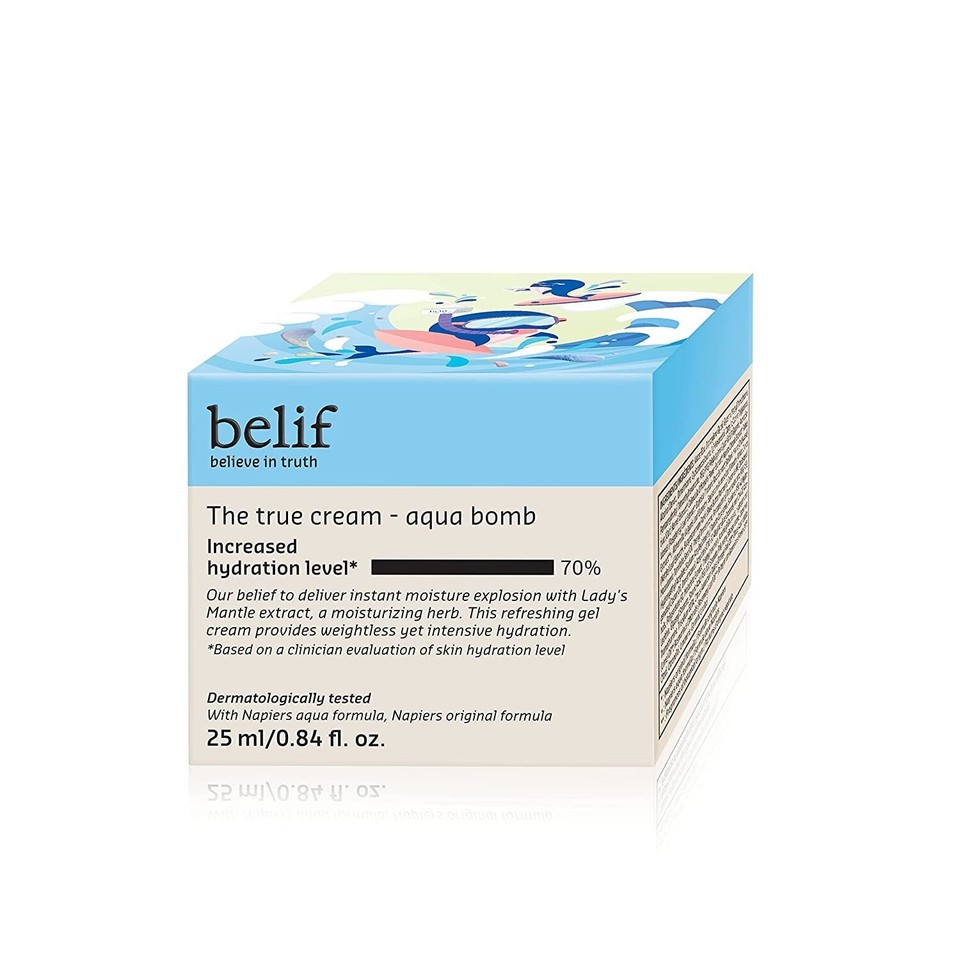 belif The True Cream Aqua Bomb Face Moisturizer NEW (25ml 0.84 oz) | eBay