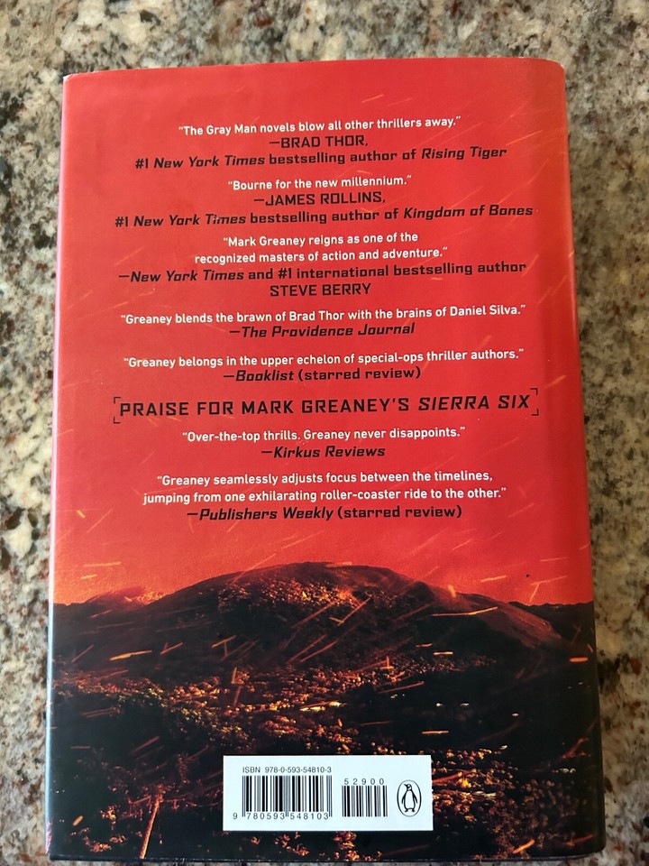 Burner [Gray Man] , hardcover , Greaney, Mark 9780593548103| eBay