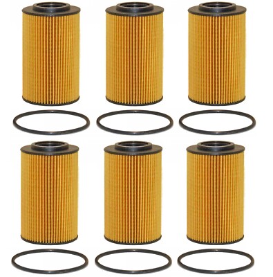 WIX Set of 6 Engine Oil Filters (Cartridge Lube Metal Free Filt) | eBay