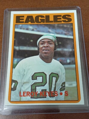 1972 Topps Leroy Keyes #201 Rookie RC Eagles Purdue | eBay