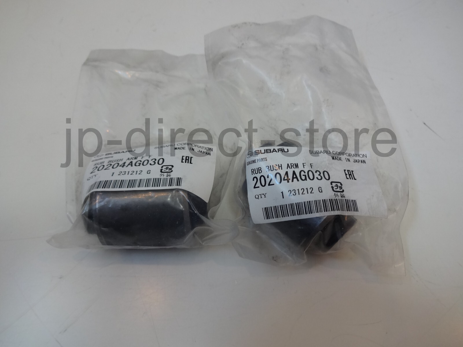 Genuine Subaru Front Control Arm Bushing 20204AG030 x2 OEM | Steel ...