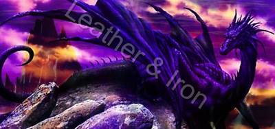 New Dragon Design Vinyl Checkbook Cover Mythical Dragons | eBay