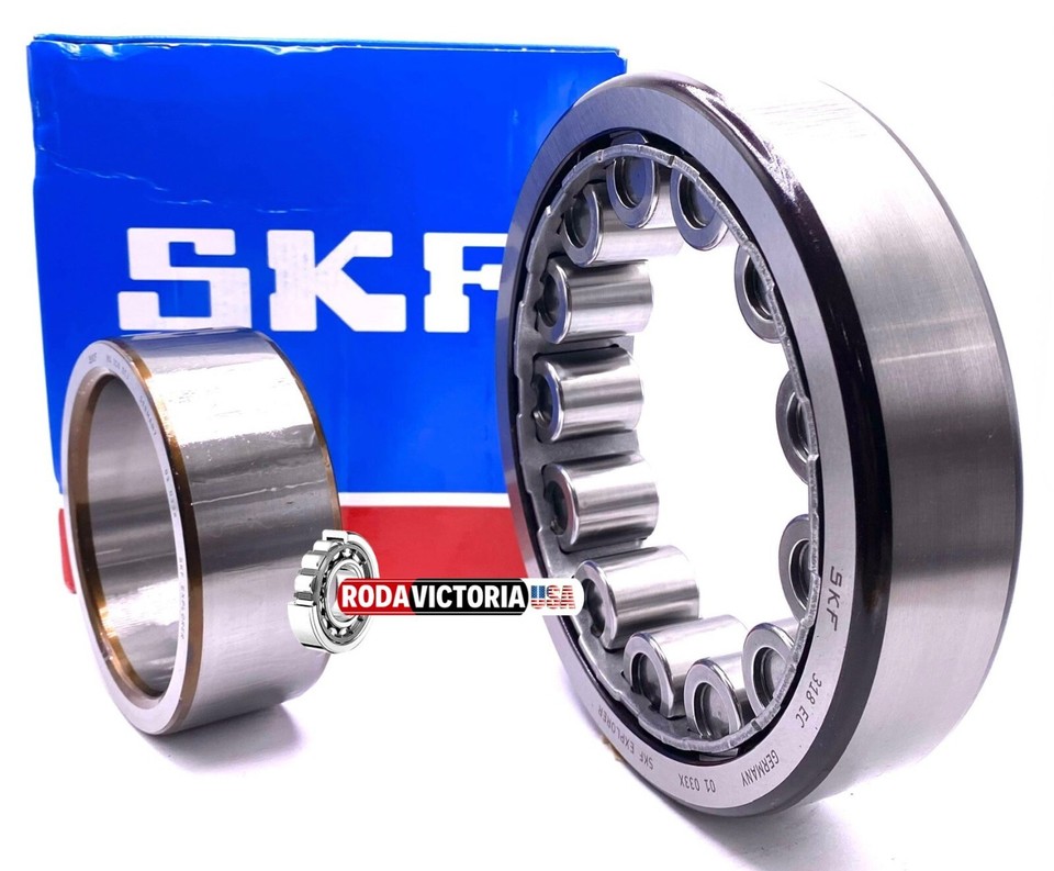 SKF GERMANY NU318 ECJ C3 CYLINDRICAL ROLLER BEARING 90x190x43 mm | eBay