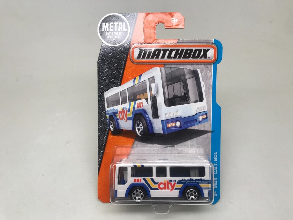 Matchbox City Bus 2006 Matchbox #33 City Bus ORANGE / SILVER / NATIVE