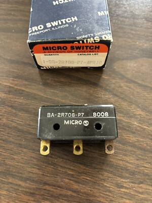 MICRO SWITCH BA-2R708-P7, LIMIT SWITCH w/ 1PA10 SEAL KIT | eBay