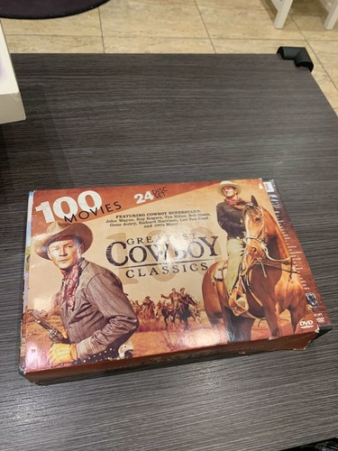 GREATEST COWBOY CLASSICS 100 FILMS 24 DVD TOUTES ZONES NTSC | eBay
